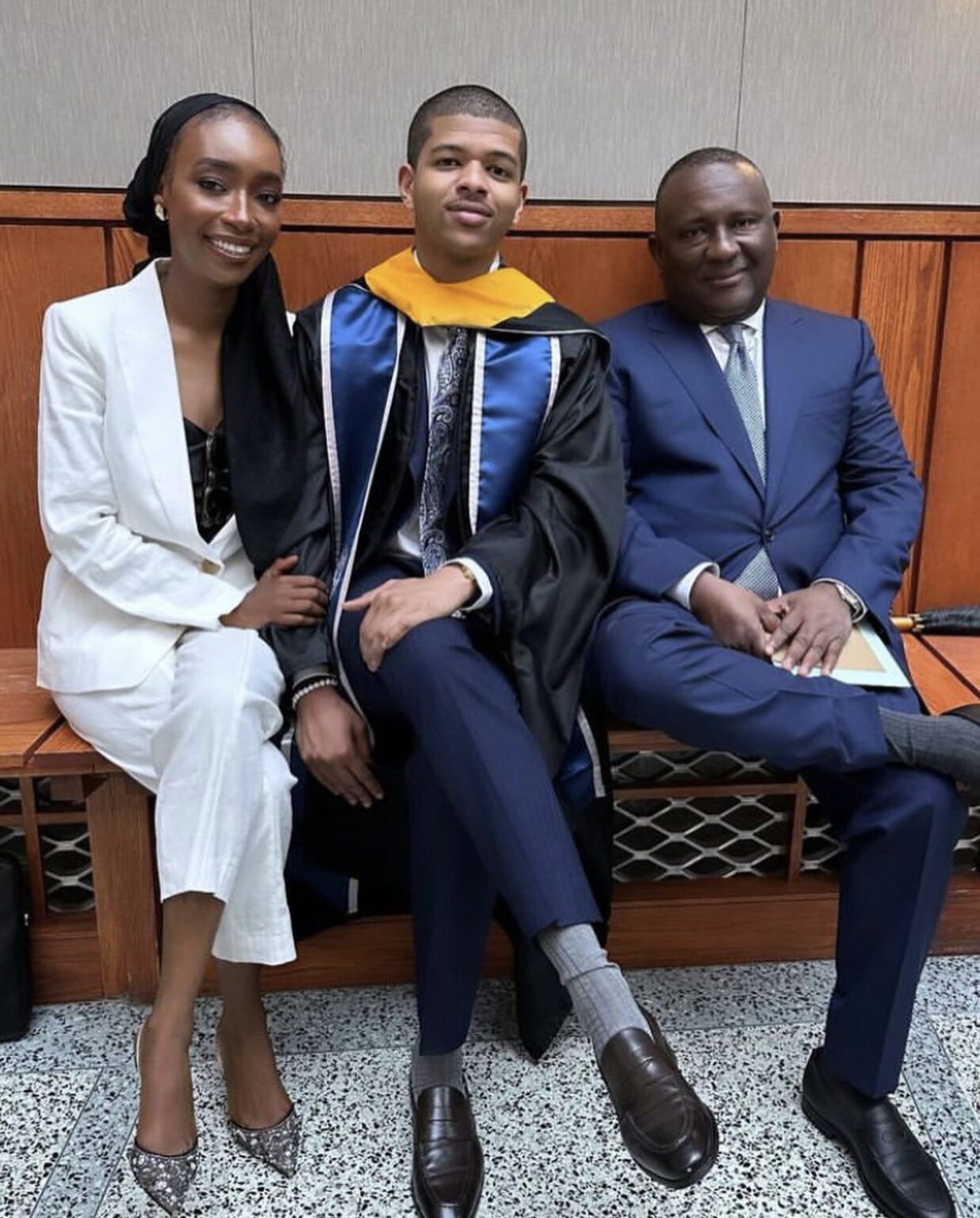 Rare Pictures: Billionaire Abdusamad Rabiu Storms Georgetown For Son ...