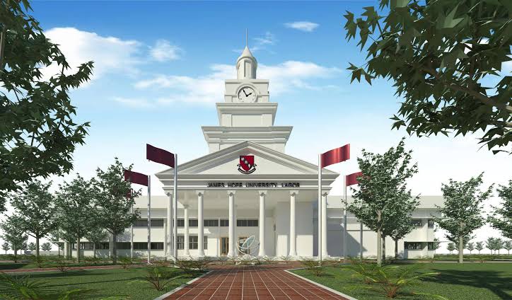 Man Shares Video of James Hope University Built in Lekki Lagos By ...