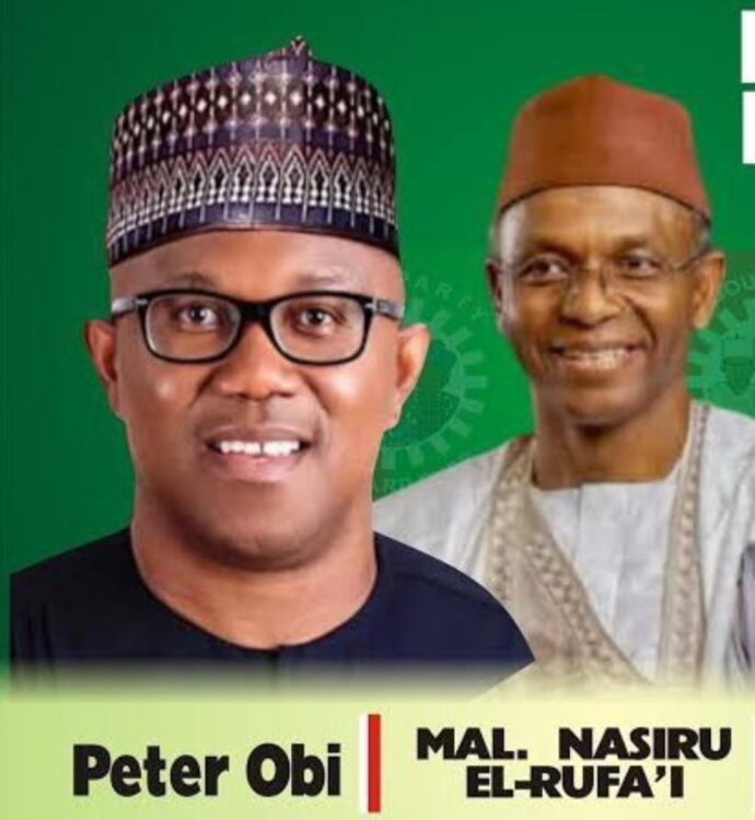 2027 Election: Mixed Reactions As Peter Obi/El-Rufai Campaign Poster ...